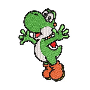 Yoshi Embroidery Design - 4 SIZES - Etsy