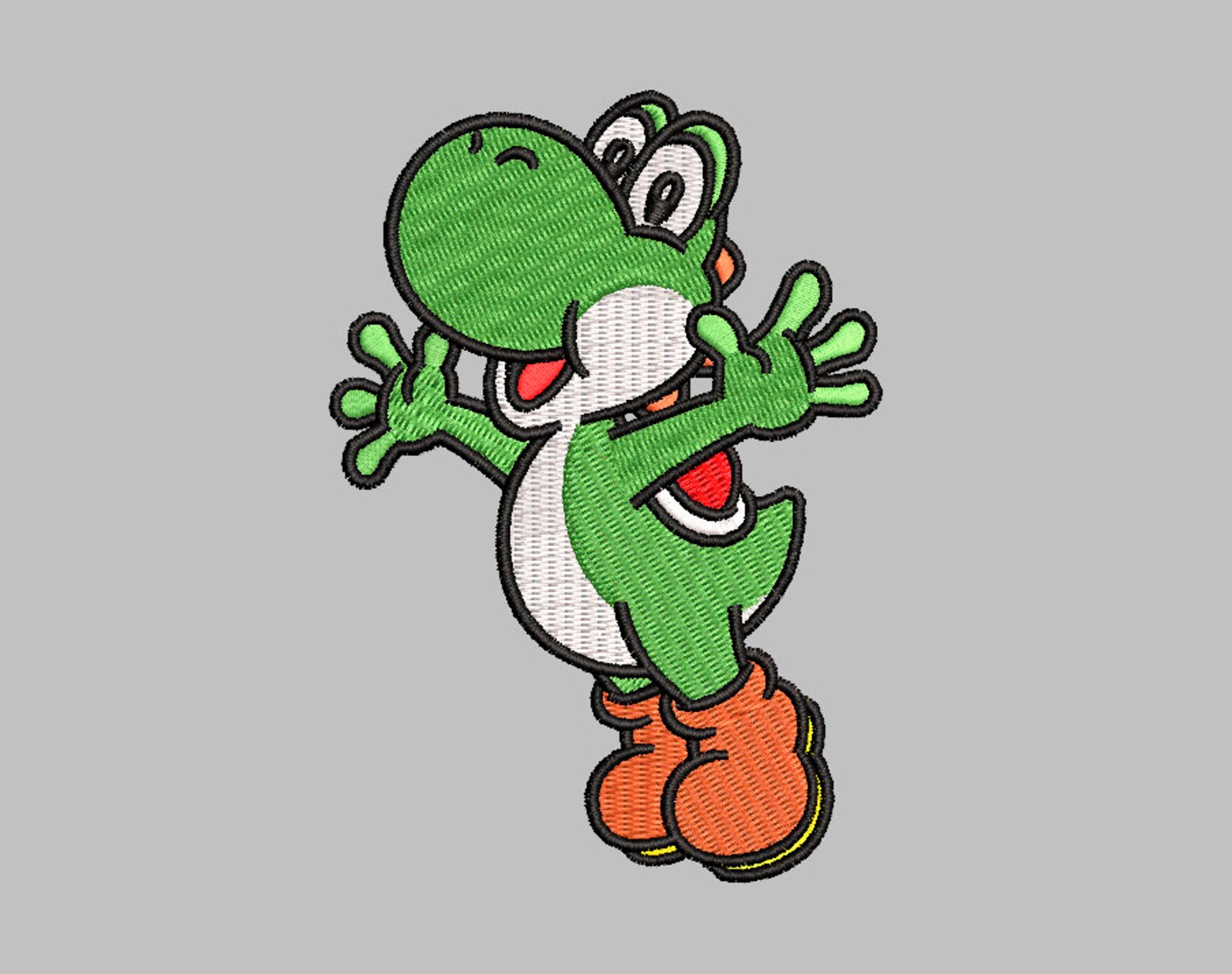 Yoshi Embroidery Design 4 SIZES - Etsy