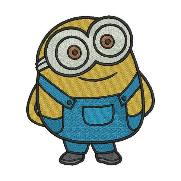Minion Embroidery Design - Etsy