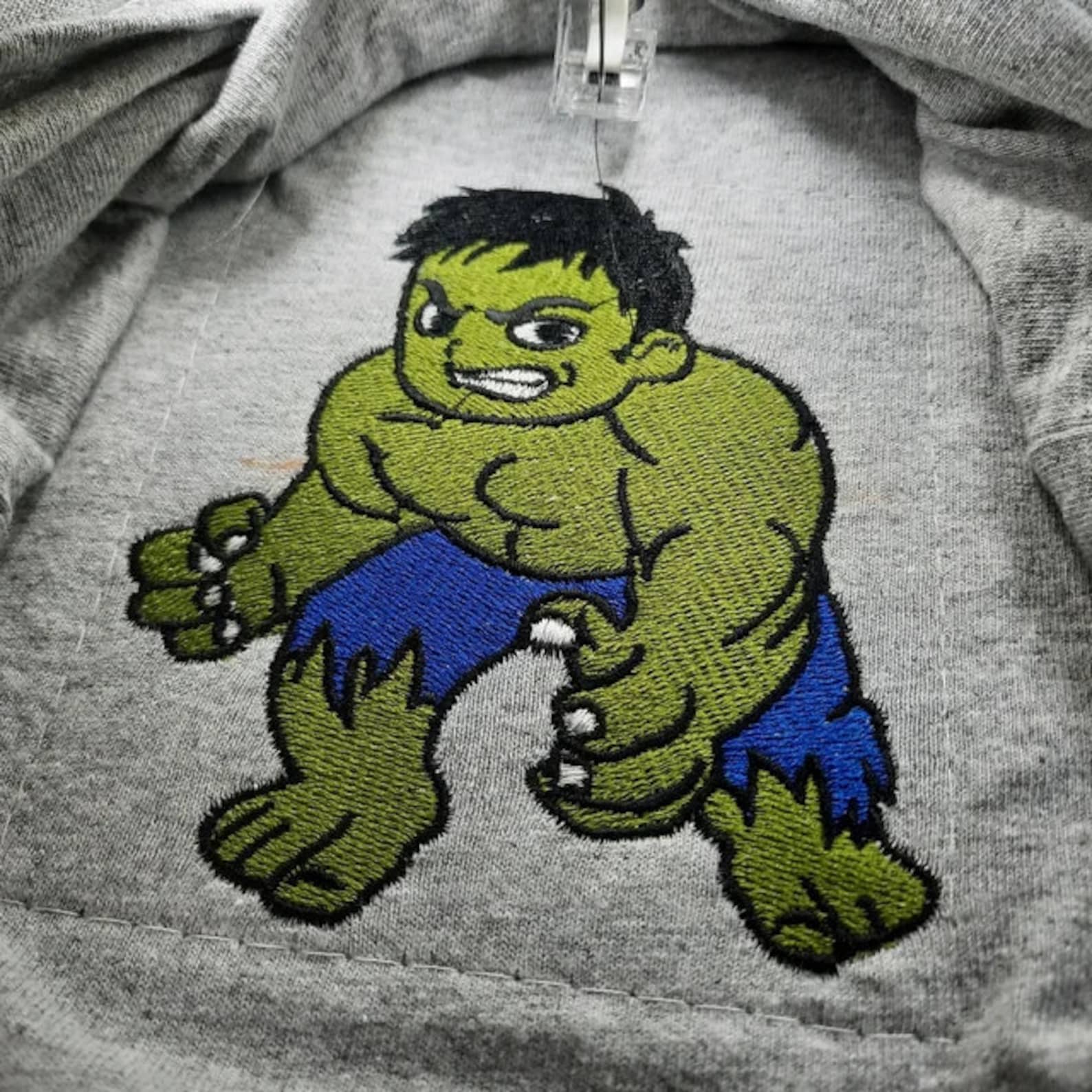 Hulk Embroidery Design 5 SIZES - Etsy