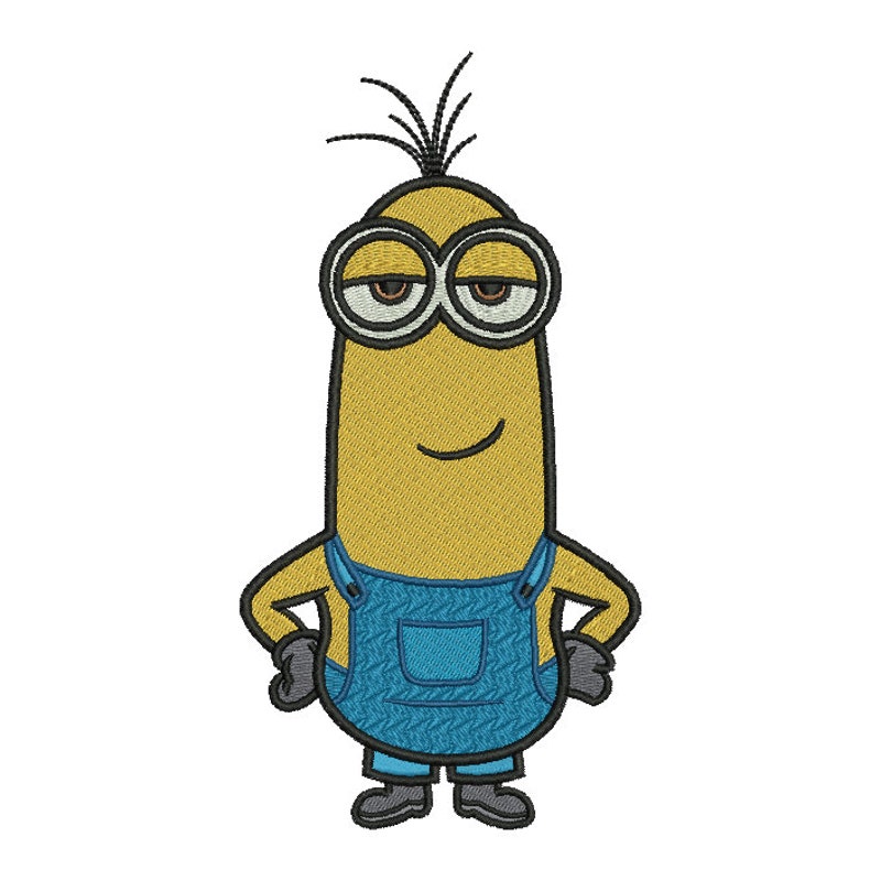 Minion Embroidery Design - Etsy