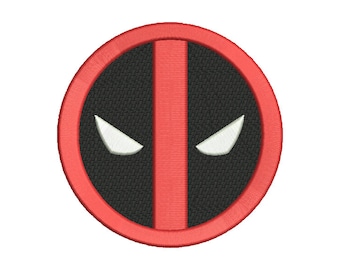 Deadpool Embroidery Design - Etsy