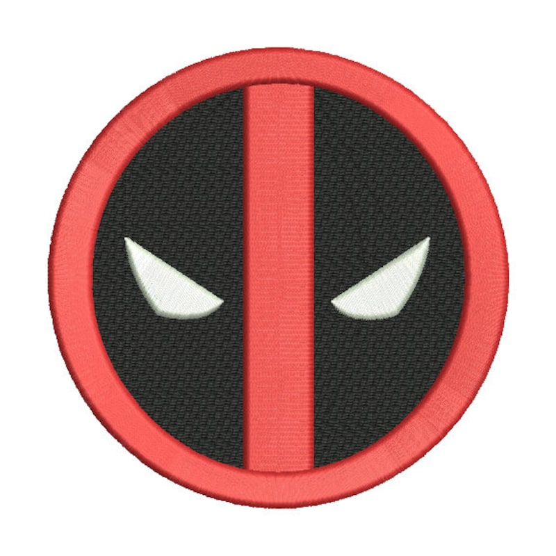 Deadpool Embroidery Design - Etsy