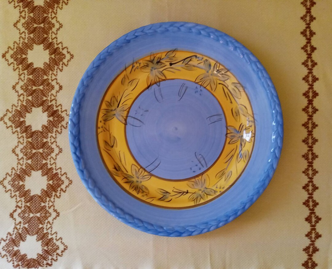 Tabletops Gallery Emilia Dinner Plate - Etsy