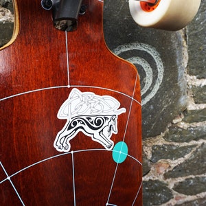 Celtic Hound or Pictish Dog Waterproof and Permanent Sticker. for ...