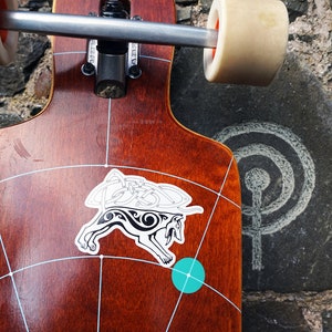 Celtic Hound or Pictish Dog Waterproof and Permanent Sticker. for ...