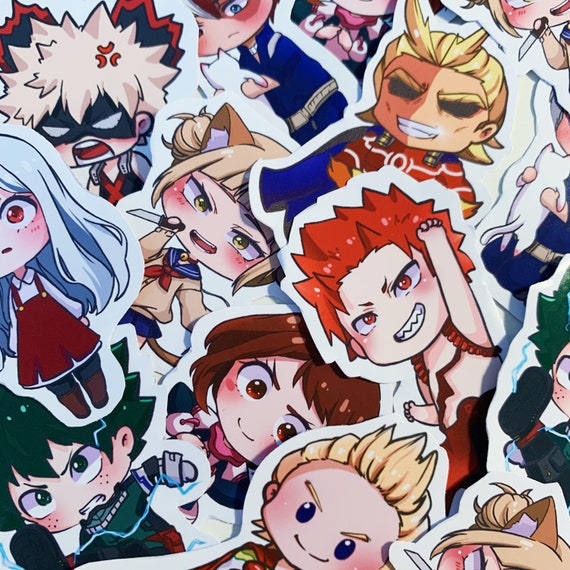 My Hero Academia Stickers Bnha Boku No Hero Mirio Etsy
