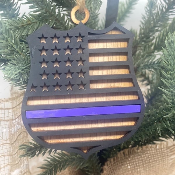 Thin Purple Line Security - Etsy