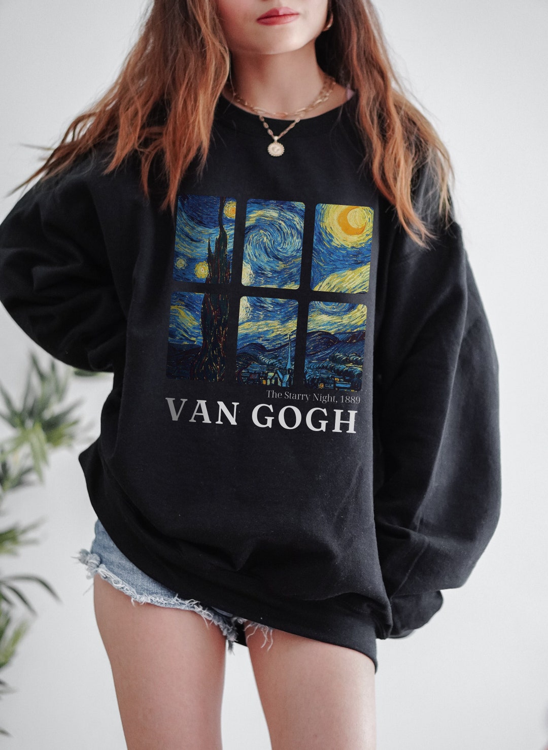 Van Gogh Sweater Van Gogh Sweatshirt Vincent Van Gogh Art Shirt Van ...