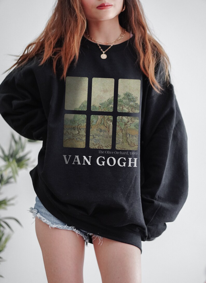Van Gogh Sweater Van Gogh Sweatshirt Vincent Van Gogh Art - Etsy