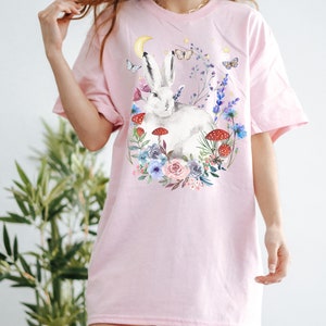 Year of the Rabbit Shirt Rabbit Shirt Cottagecore Shirt Cottagecore ...