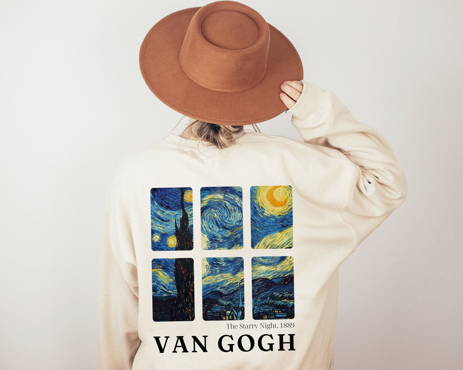 Van Gogh Sweater Van Gogh Sweatshirt Vincent Van Gogh Art - Etsy