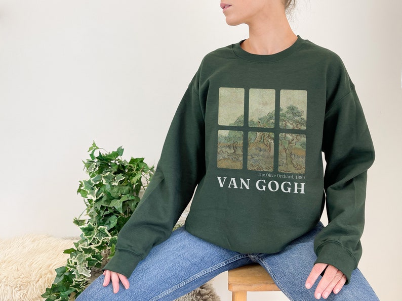 Van Gogh Sweater Van Gogh Sweatshirt Vincent Van Gogh Art - Etsy