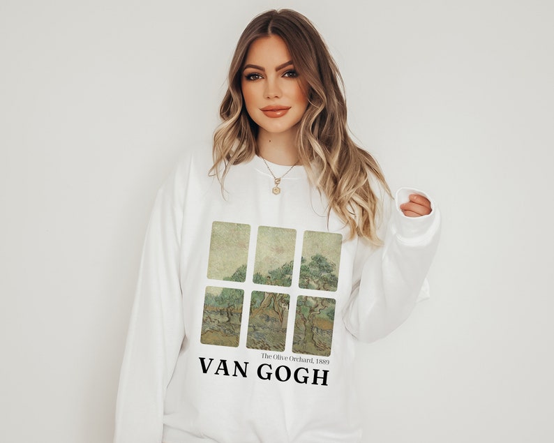 Van Gogh Sweater Van Gogh Sweatshirt Vincent Van Gogh Art - Etsy