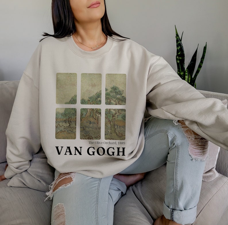 Van Gogh Sweater Van Gogh Sweatshirt Vincent Van Gogh Art - Etsy