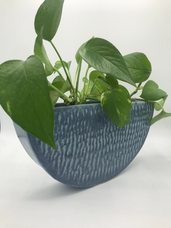 Half Moon Vessel in Bohemian Blue | Etsy