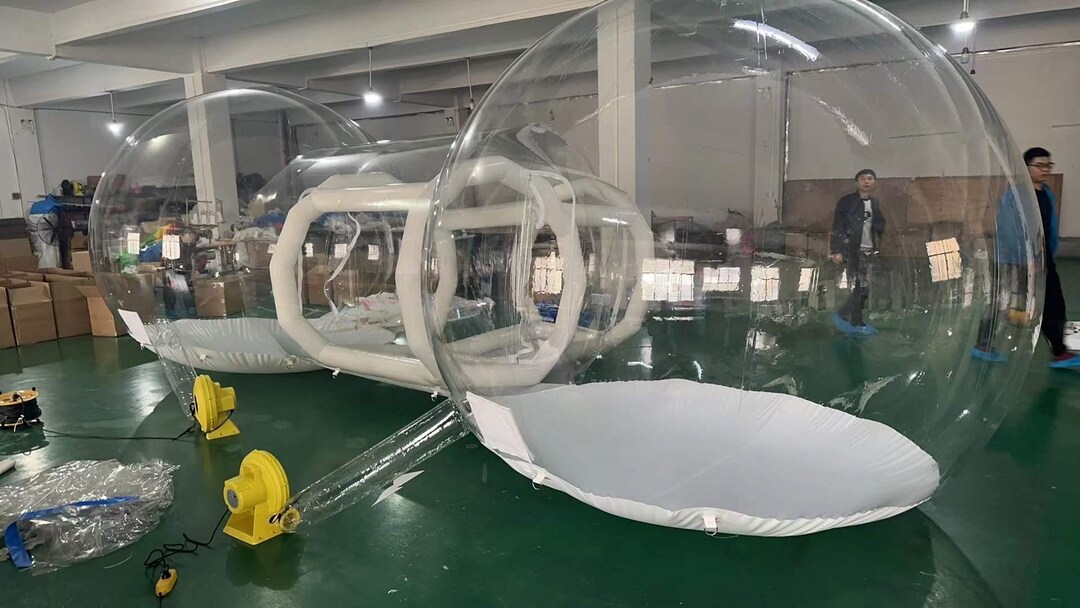 Double Bubble House Tent. 2 Domes at 10ft Wide Each Double Balloon House. - Etsy