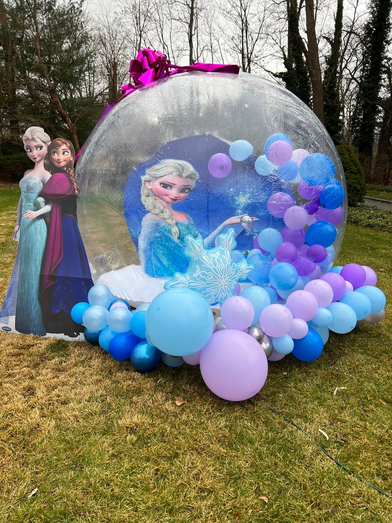 Inflatable Bubble House Balloon House elsa Themed Ballon - Etsy