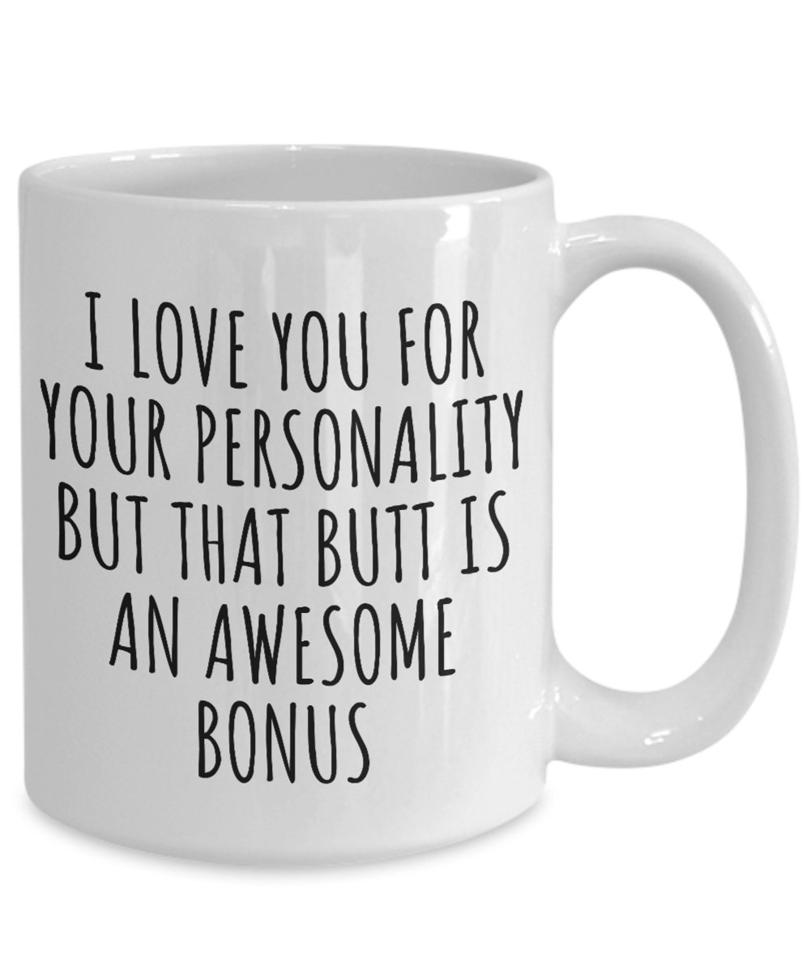 Butt Mug Funny Gift for Girlfriend Boyfriend Couple Present I - Etsy