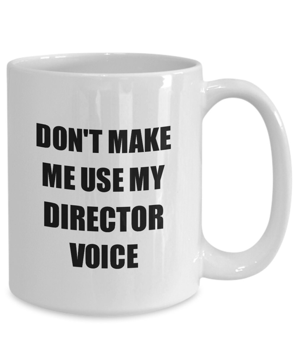 Director Mug Coworker Gift Idea Funny Gag for Job Coffee Tea Cup Funny ...