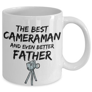 FUNNY CAMERAMAN GIFT, Cameraman Dad Gift, Cameraman Dad Mug, Funny ...