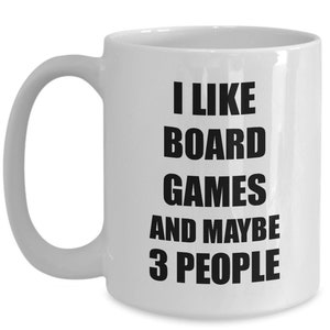 Board Games Mug Lover I Like Funny Gift Idea for Hobby Addict Novelty ...
