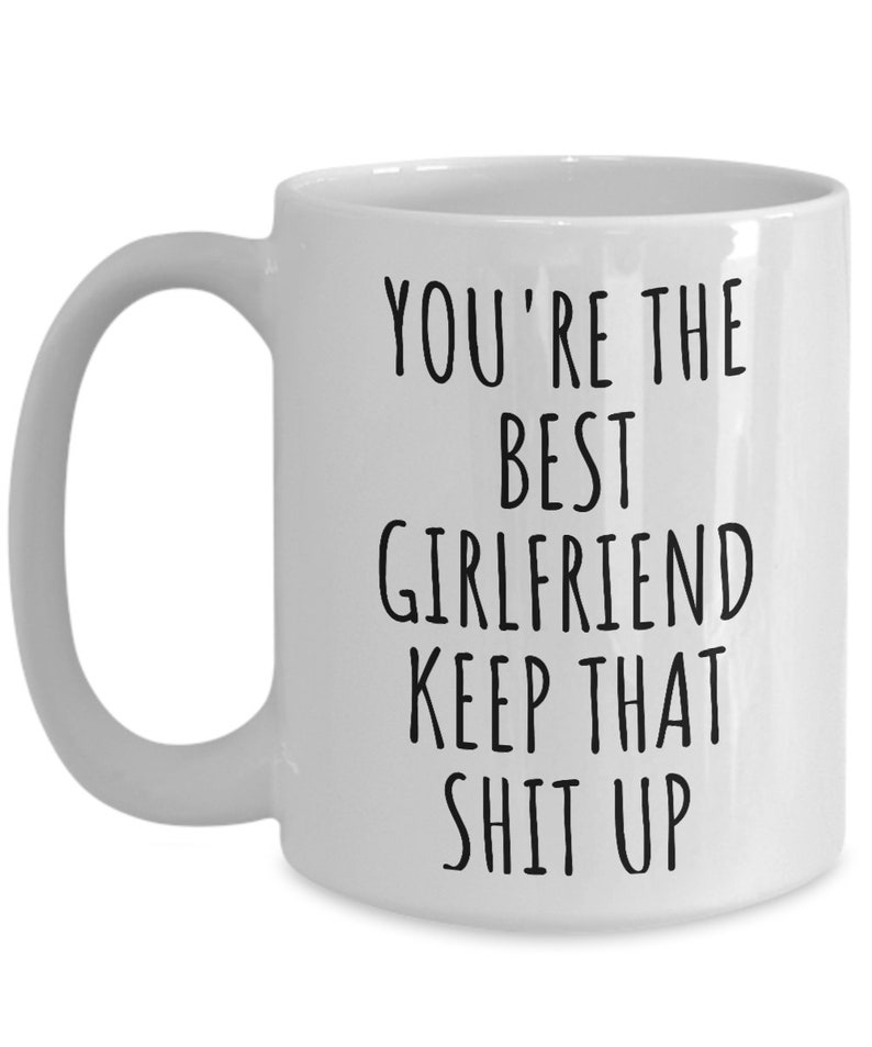Best Girlfriend Mug Funny Gift for Gf You're the Best - Etsy