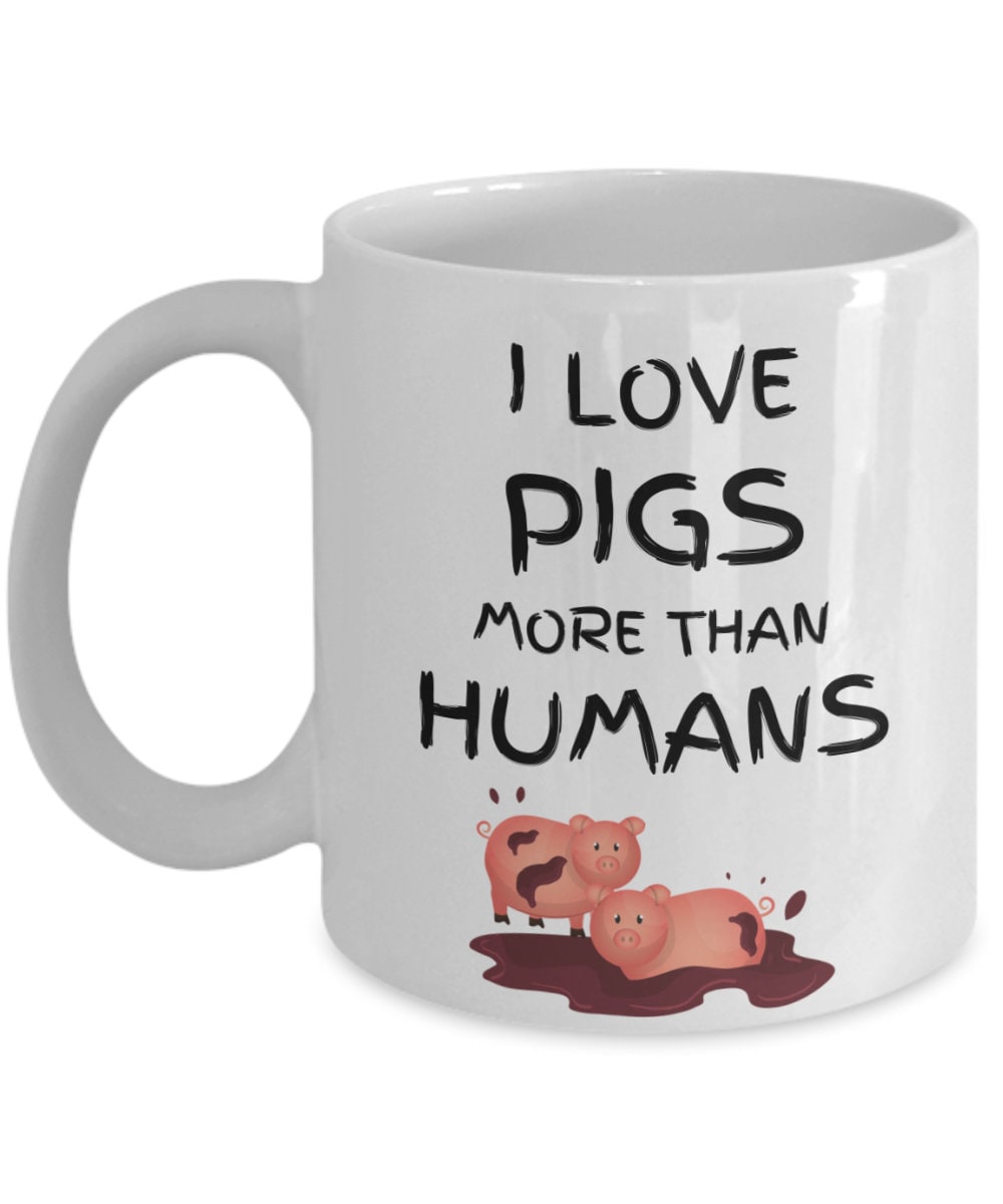 PIG LOVER GIFT Funny Pig Mug Pig Breeder Gift Funny Farmer Mug - Etsy