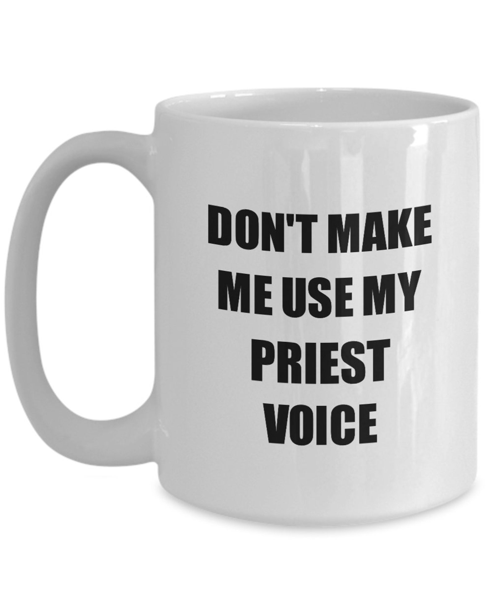 Priest Mug Coworker Gift Idea Funny Gag for Job Coffee Tea Cup - Etsy