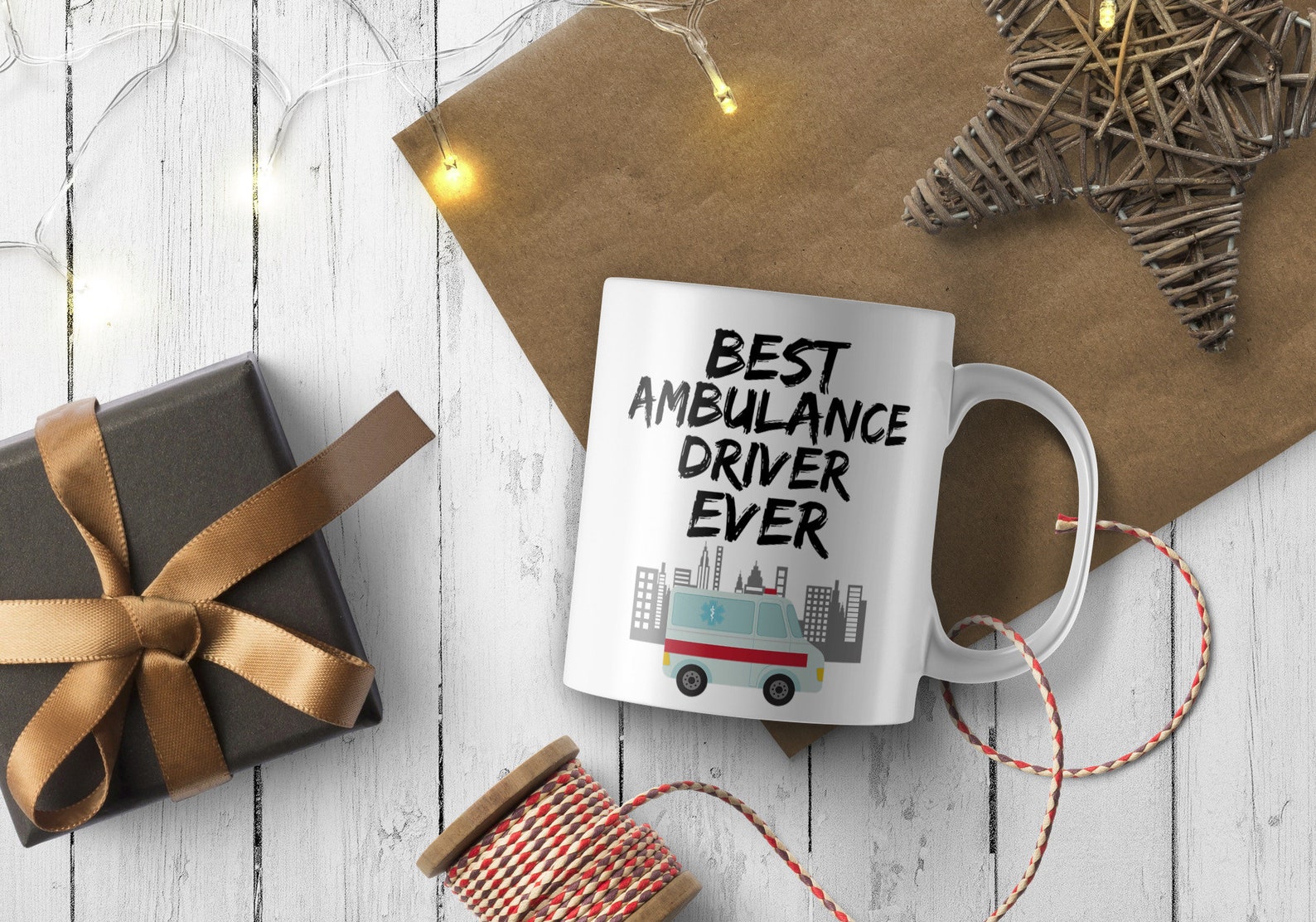 Funny Ambulance Driver Mug Best Ambulance Driver Ever Ambulance Driver ...