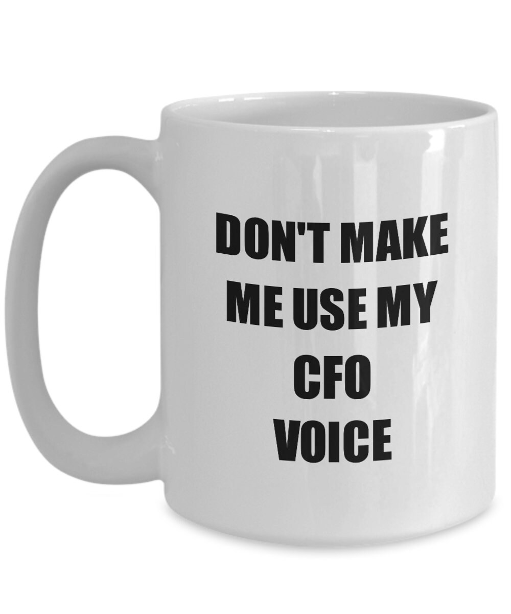 CFO Mug Coworker Gift Idea Funny Gag for Job Coffee Tea Cup - Etsy