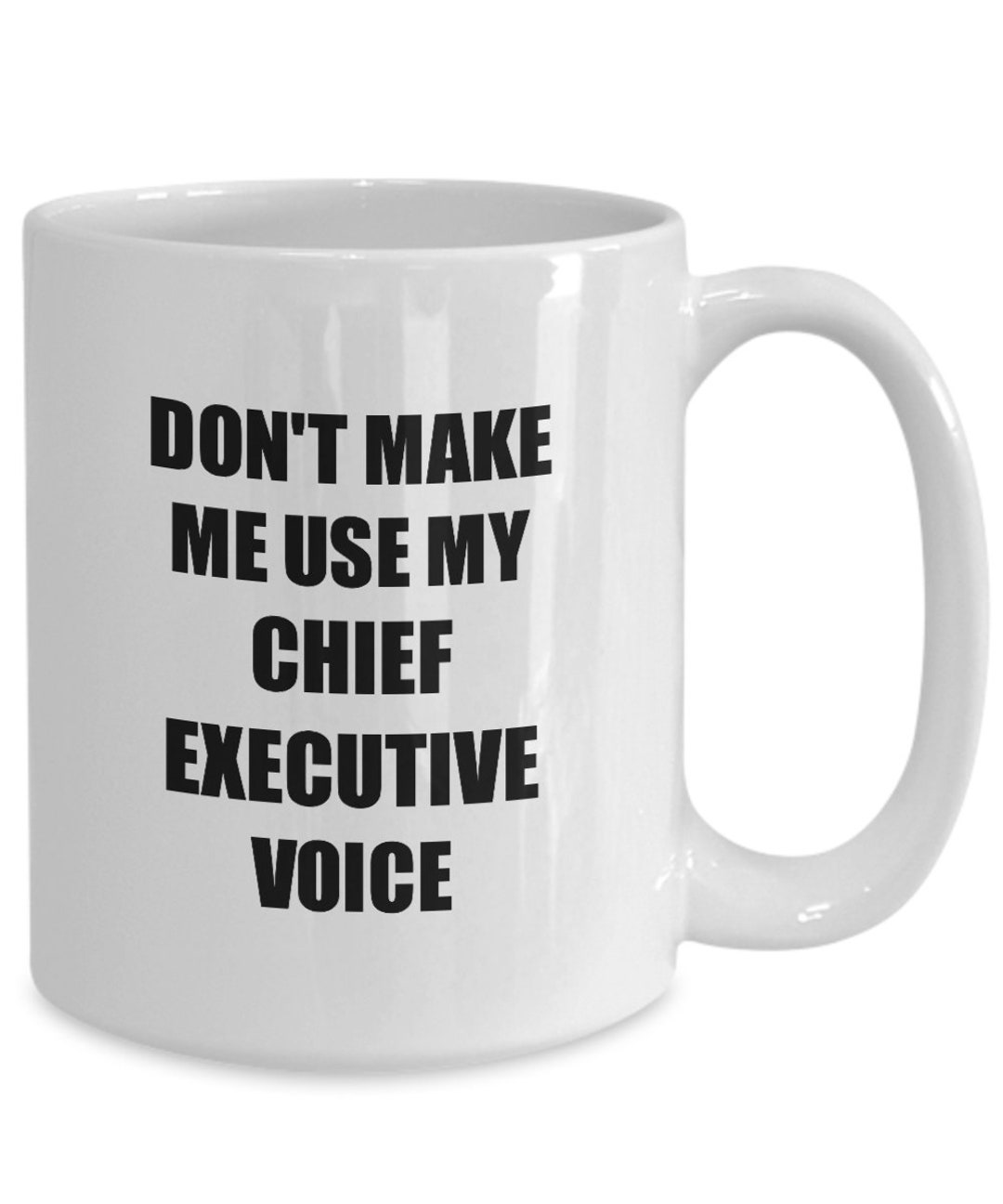 Chief Executive Mug Coworker Gift Idea Funny Gag for Job Coffee Tea Cup ...