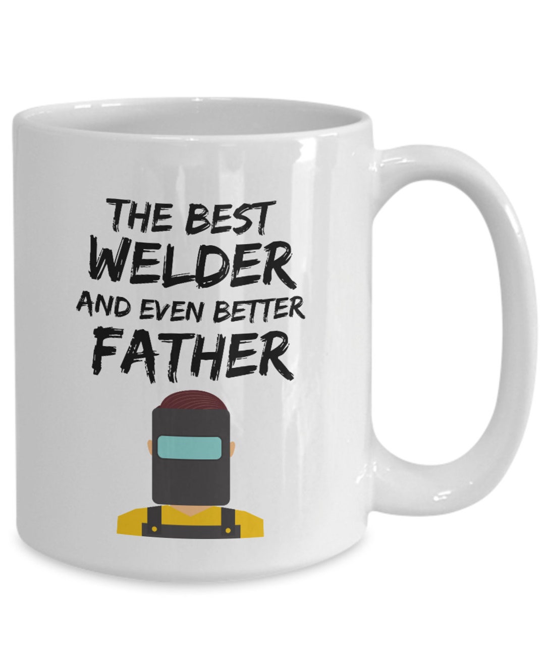 Welder Dad Mug for Welder Dad Gift for Welder Dad Coffee Mug Funny ...