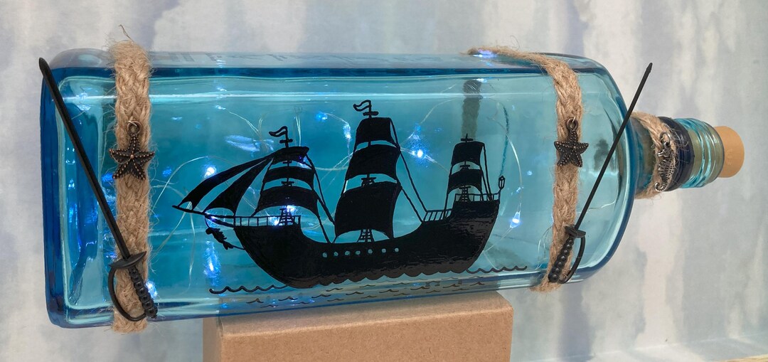 Pirate Ship Light, Pirate Ship Lamp, Pirate Ship Night Light, Pirate ...