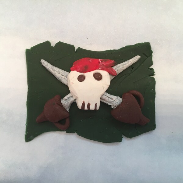 Miniature Pirate Flag - Etsy