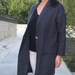 Long Washed Soft Linen Jacket With Button Pockets and Collar - Etsy