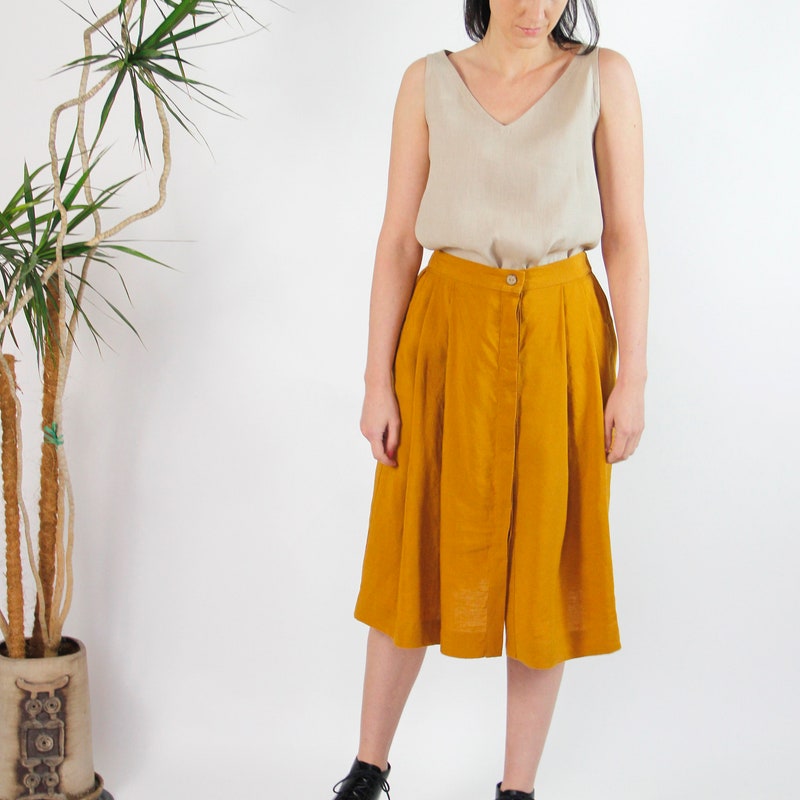 Mid Calf Skirt - Etsy