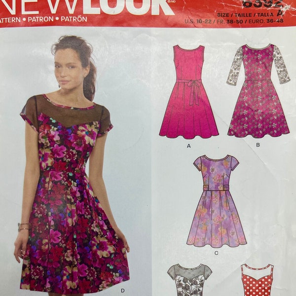 New Look 6697 Sewing Pattern - Etsy