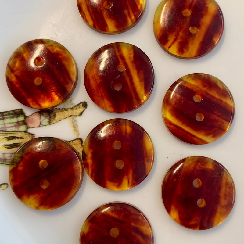 Amber Buttons - Etsy