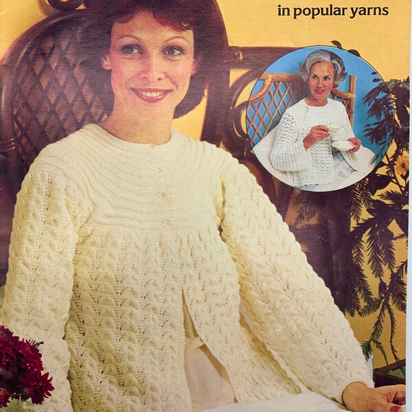 Bed Jacket Pattern - Etsy