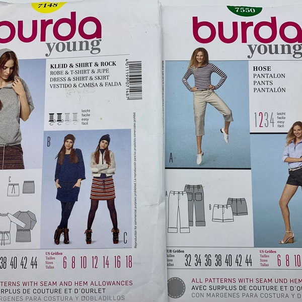 Burda Young Patterns - Etsy