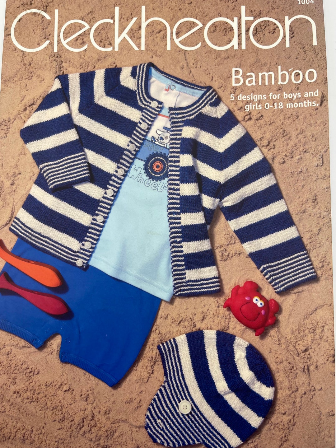 Cleckheaton BAMBOO 1004 5 Designs for Boys and Girls 0-18 Months ...