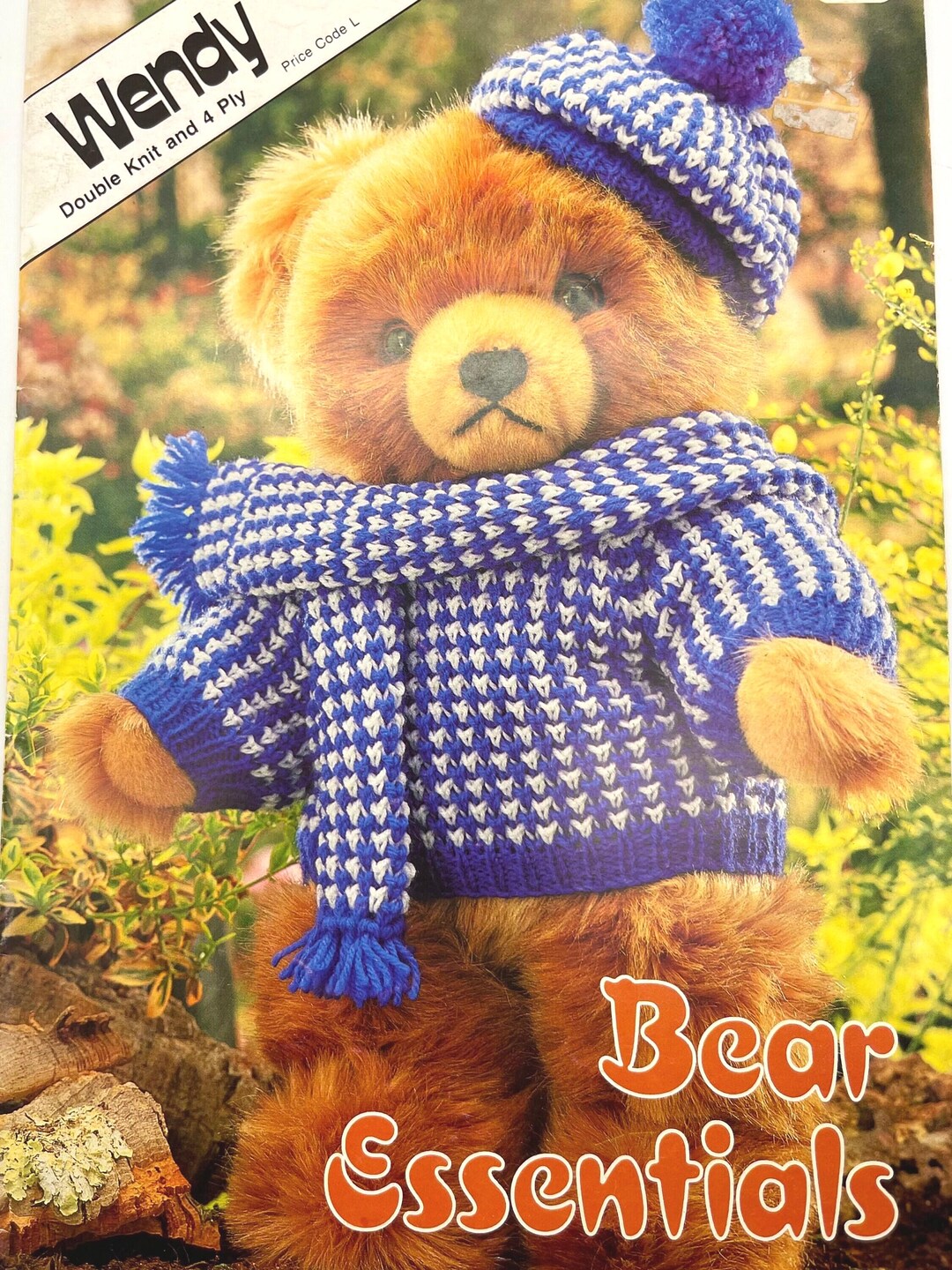 Teddy Bear Clothes Knitting Pattern Booklet: Wendy Bear Essentials 489 ...