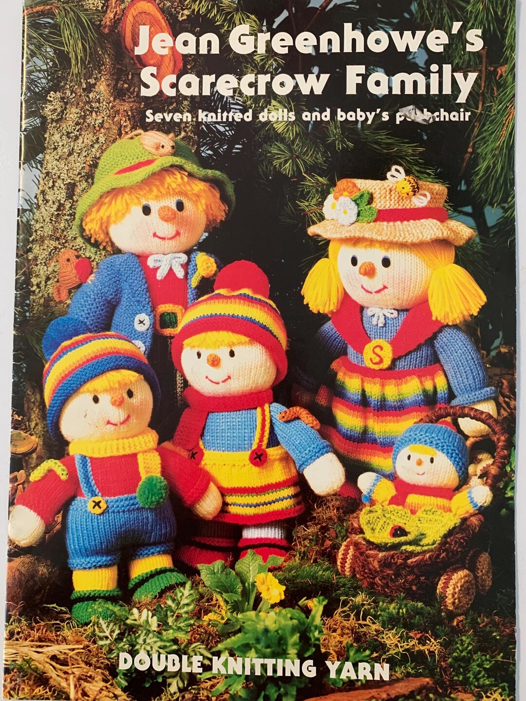 Jean Greenhowe's Scarecrow Family Knitting Patterns. 7 Gorgeous Knitted ...