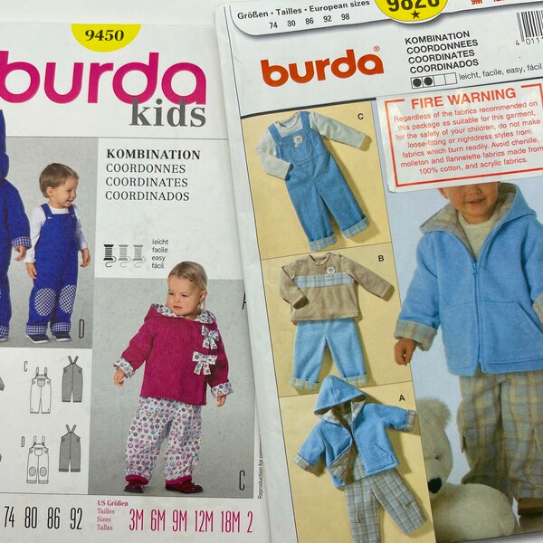 Burda Baby Patterns - Etsy