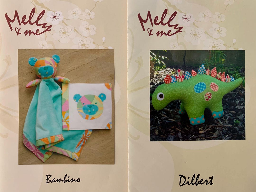MELLY and Me DILBERT and BAMBINO Textile Patterns by Rosalie Quinlan ...