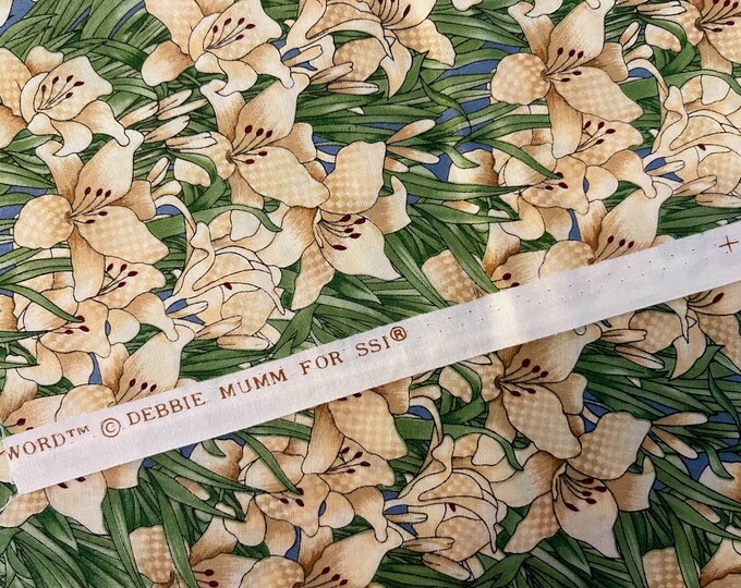 DEBBIE MUMM Quilter's Fabric - Half Metre High Quality Pure Cotton ...
