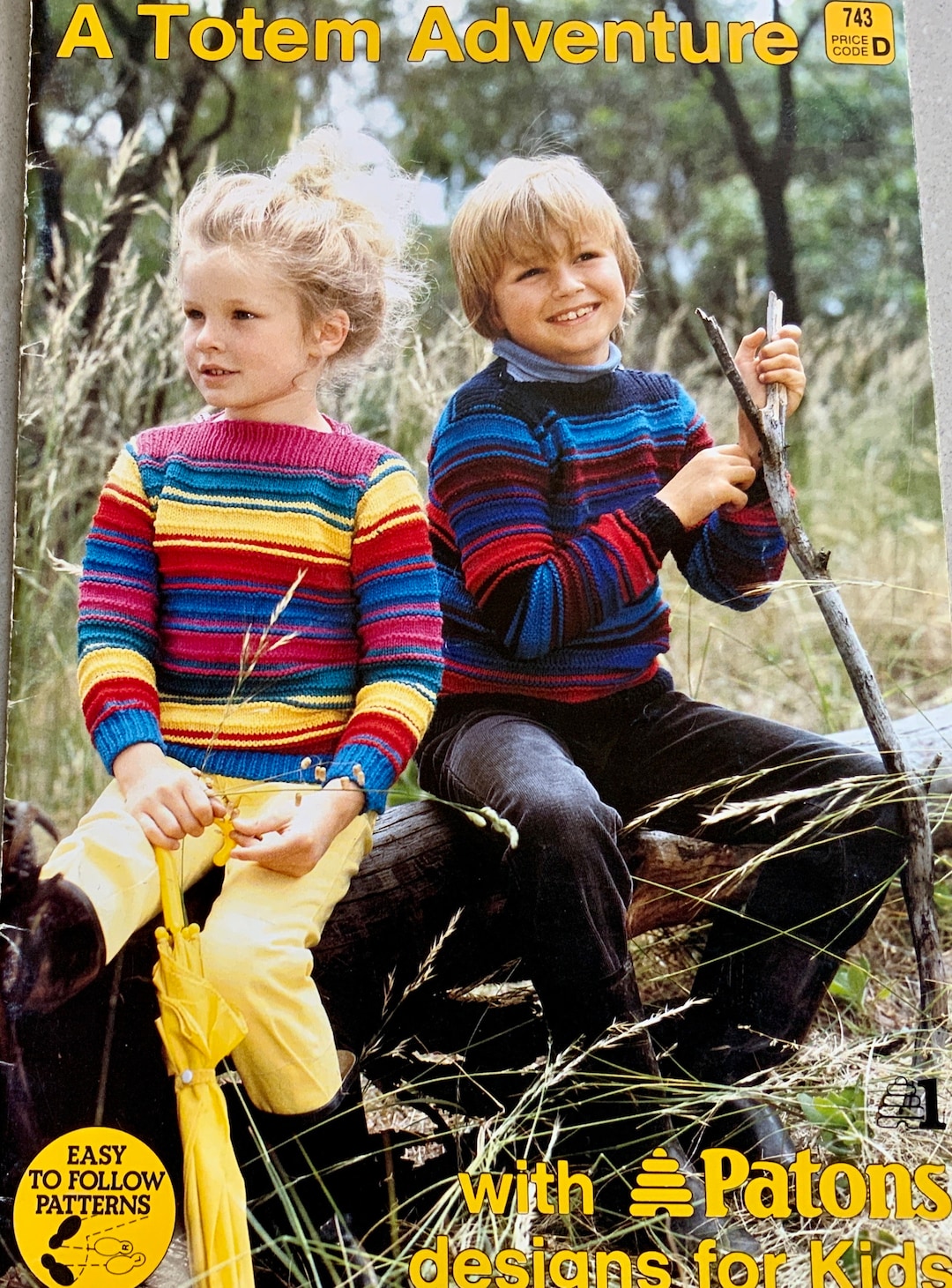 PATONS 743. TOTEM Adventure Designs for KIDS. Jumpers & Cardigans in ...