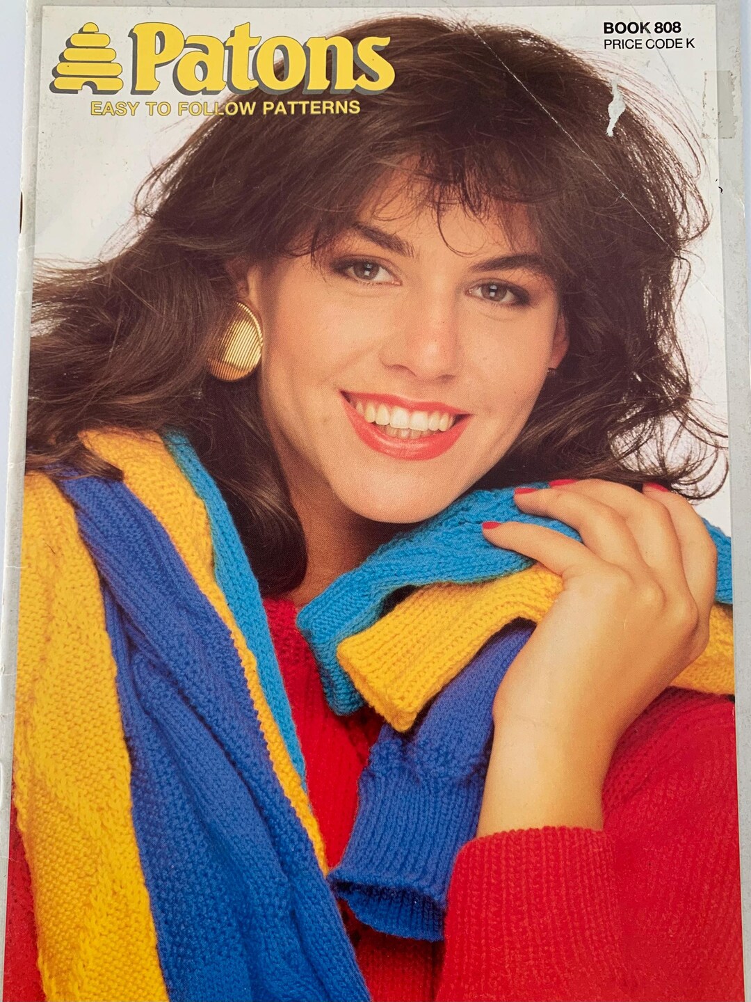 PATONS 808. 10 Women's Knitting Patterns Cardigans, Jumpers, Sweaters ...