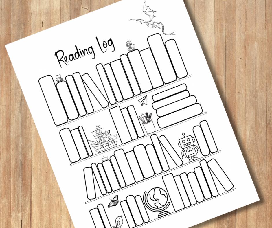 Book Tracker, Reading Activity Sheet, Reading Tracker, Homeschool ...